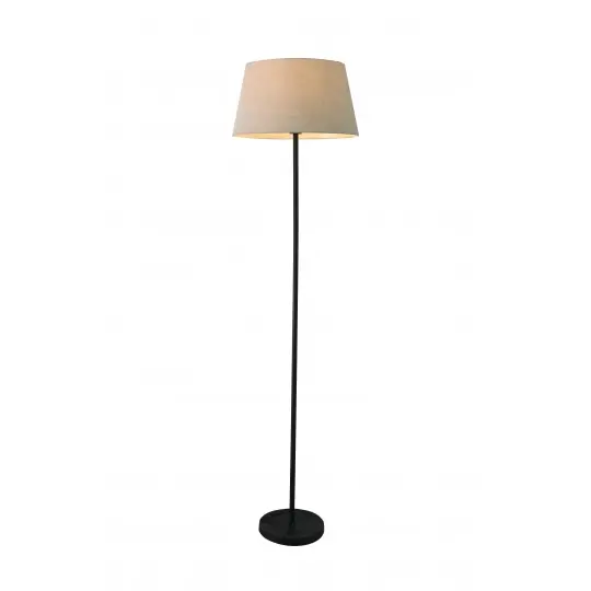 Mitea Lighting M41-C Podna Lampa, 1xE27, 43x176cm, Crna-Bež