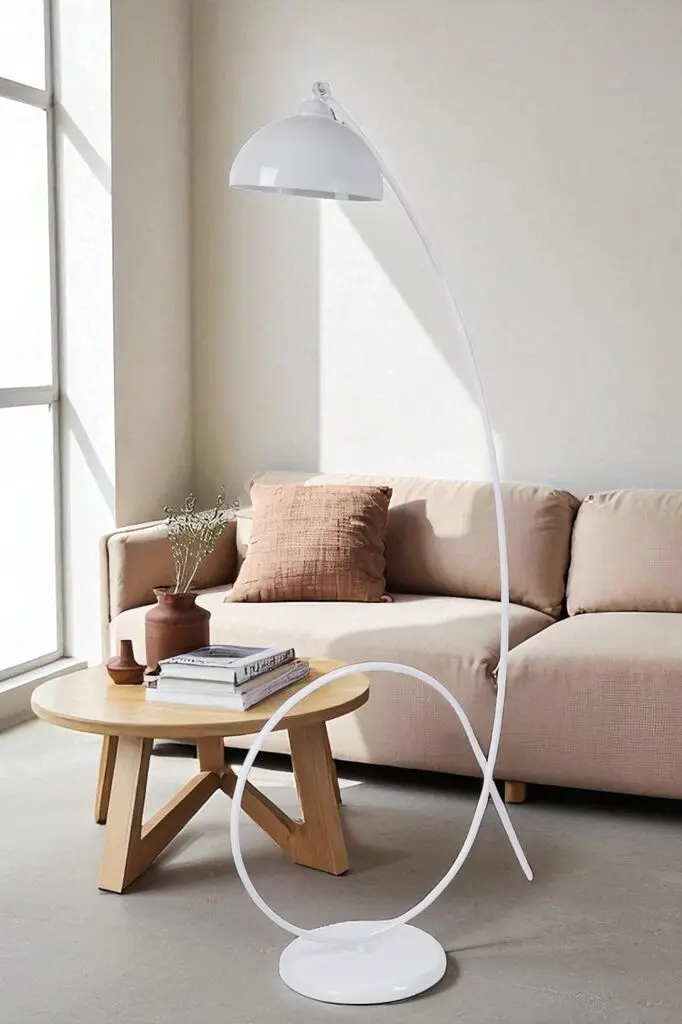 Opviq Podna lampa 8967-1, Bela