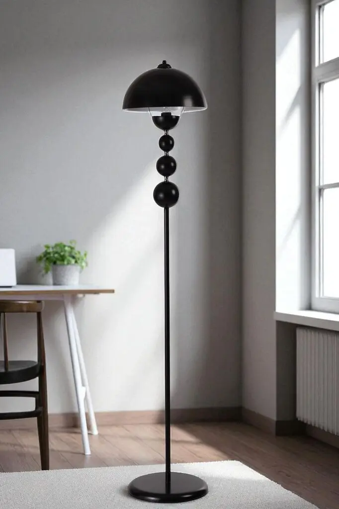 Opviq Podna lampa Hayal, Crna