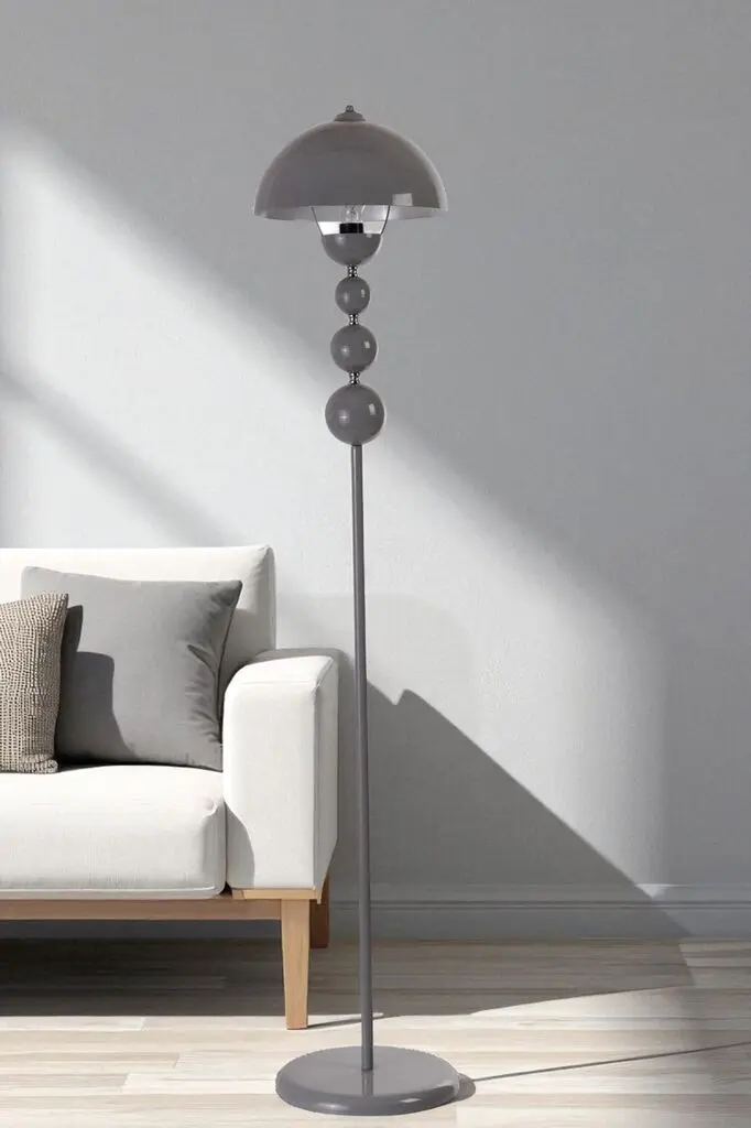 Opviq Podna lampa Hayal, Siva