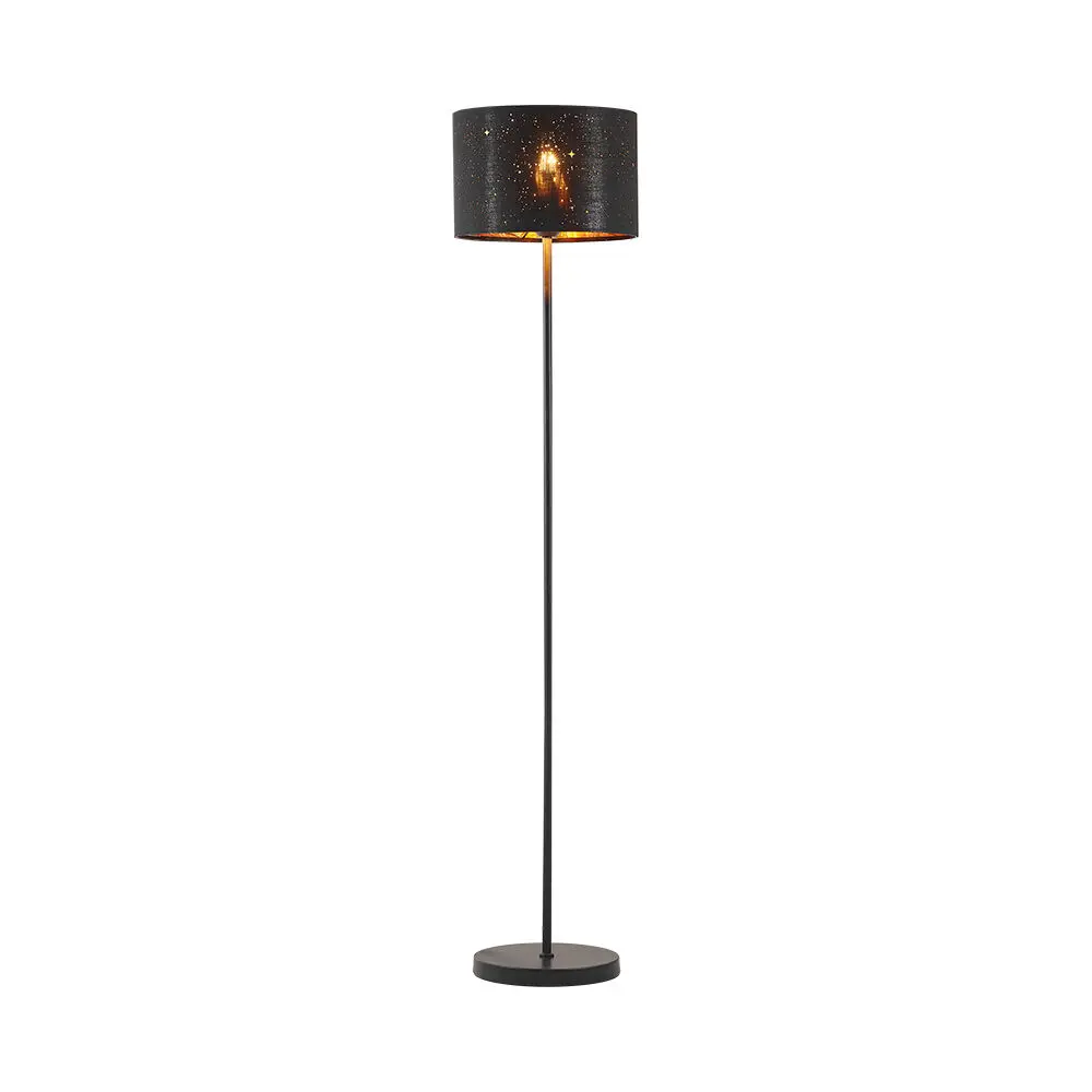 Braytron Podna lampa BRY-F001T-1H-1xE27-CRNA