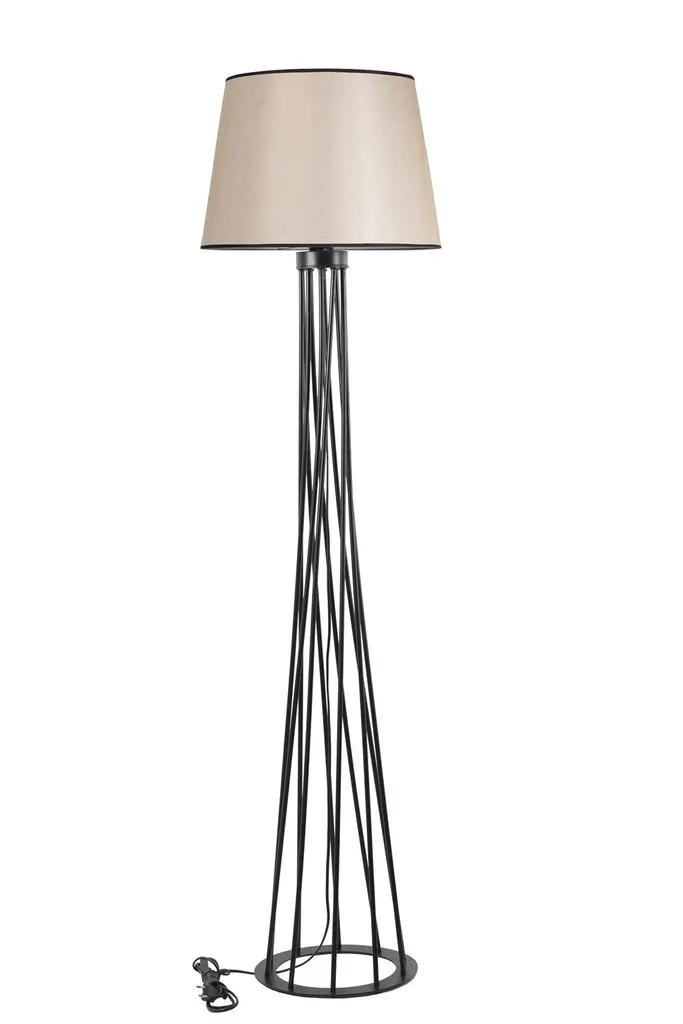 Opviq Podna lampa Havin, 160 cm, E27, Crna