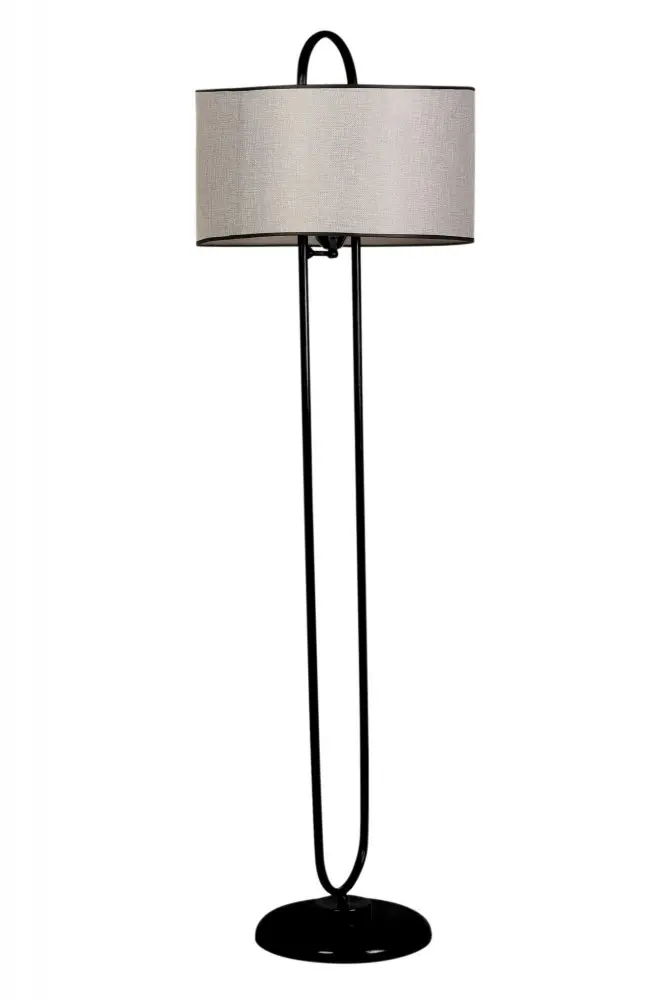 Opviq Elips lambader 534LUN3177 Podna lampa, Siva