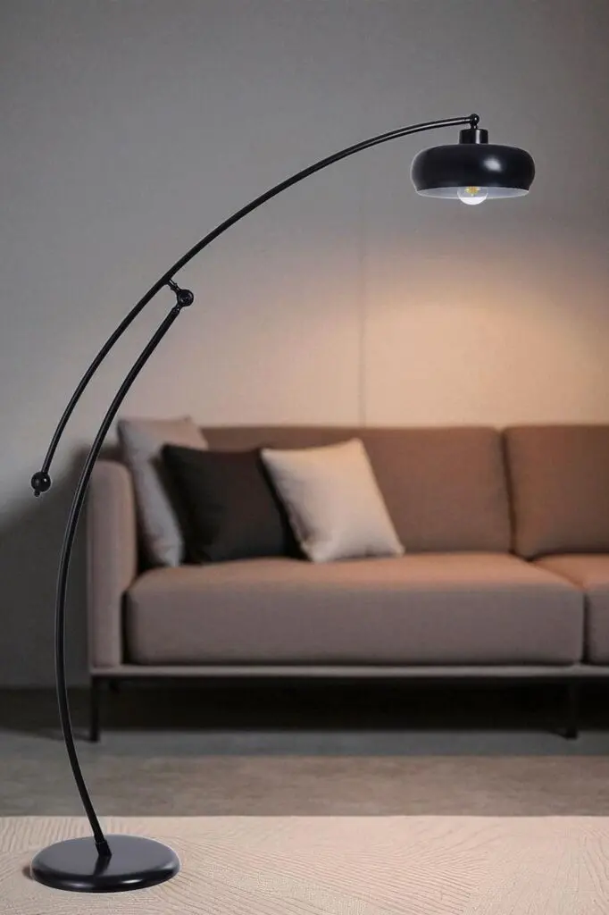 Opviq Podna lampa 8971-3, Crna