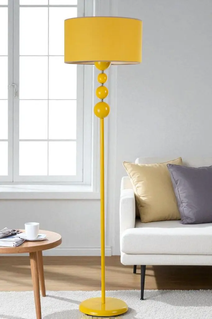 Opviq Podna lampa Hayal, Žuta