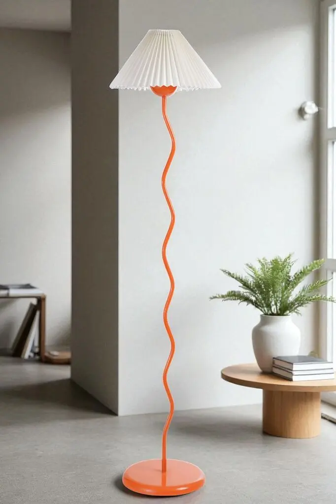 Opviq Podna lampa Eva, Bela