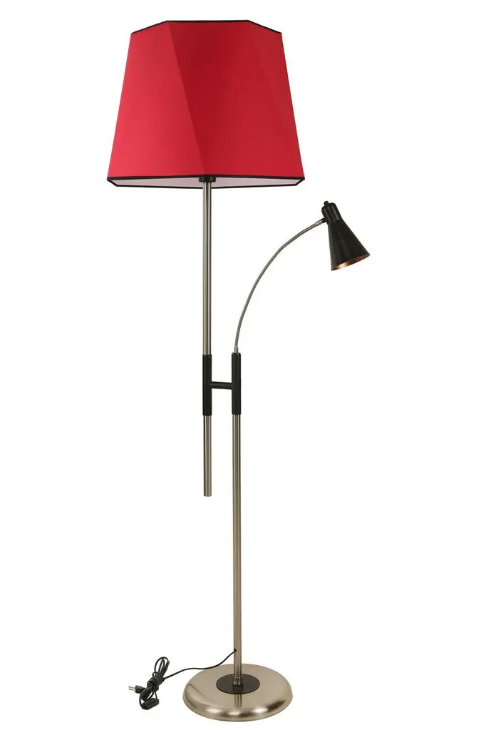 Opviq Podna lampa Forza, 165 cm, E27, Crvena