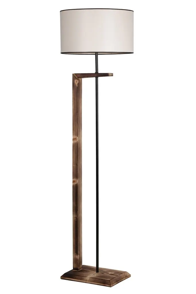Opviq Podna lampa Menekşe, 163 cm, E27, Tamnobraon