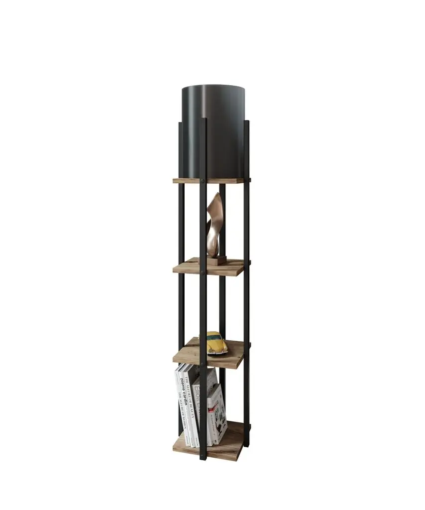Opviq Podna lampa Nora, 135 cm E27, Crna