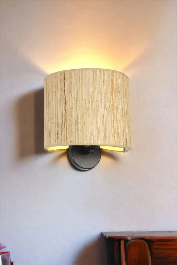 Opviq Zidna lampa Bambu-8861-8P, 25-14cm, IP20, Krem