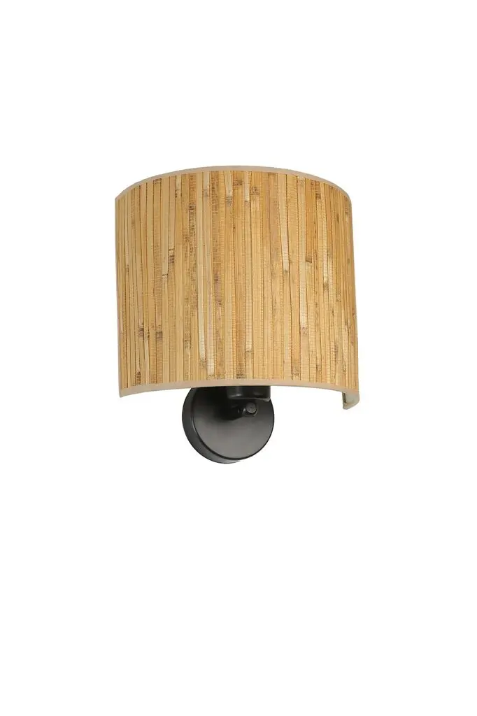 Opviq Zidna lampa Bambu-8858-8P, 25-14cm, IP20, boje hrasta