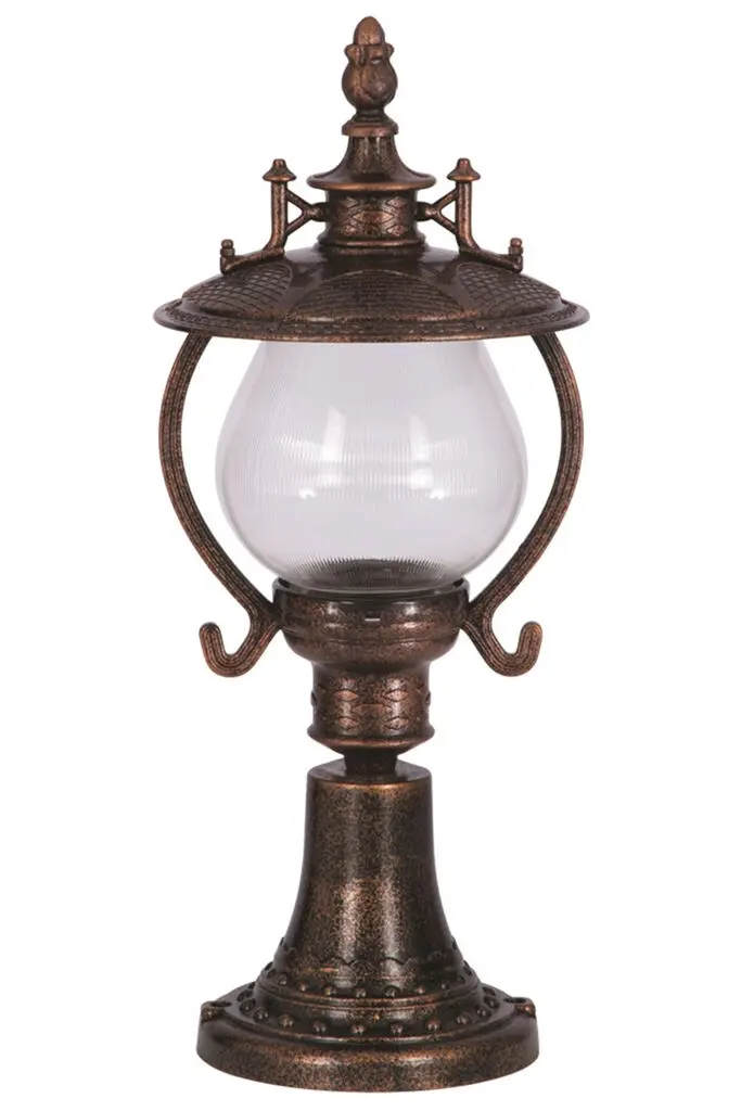 Opviq Spoljna zidna lampa BSU-68205-BKR-K, 57 cm, IP65, E27, Braon