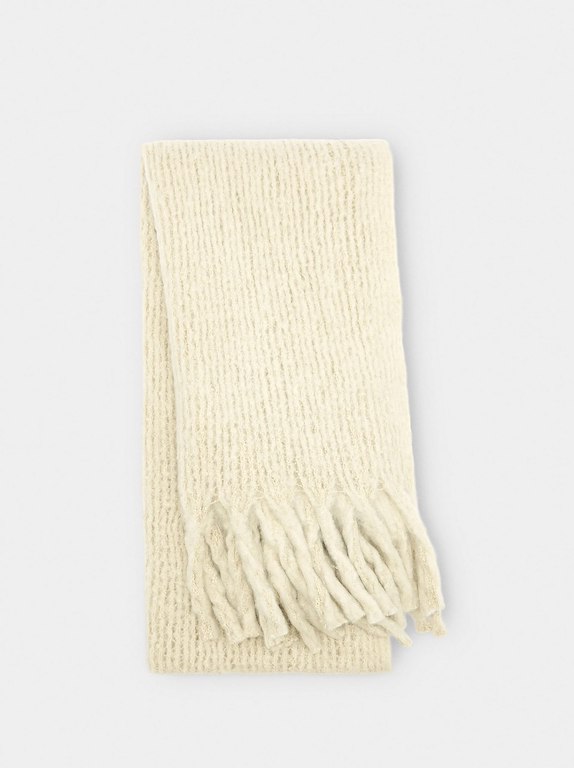 SCARF WITH FRINGES