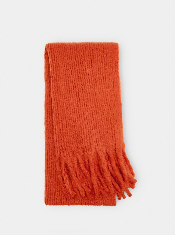 SCARF WITH FRINGES