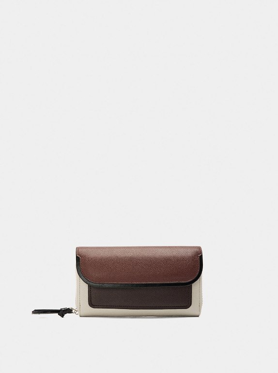 COLOUR BLOCK WALLET