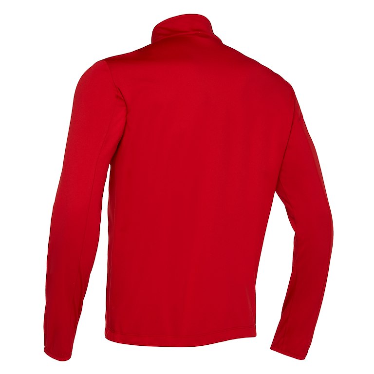 HAVEL 1/4 ZIP TOP RED,XS