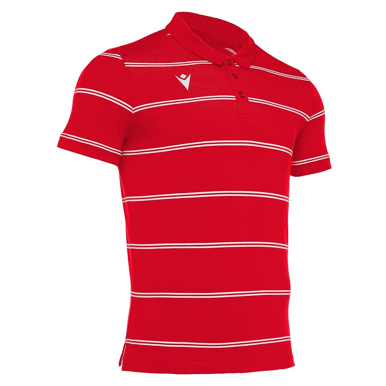 FLAMENCO POLO RED/WHT ,M