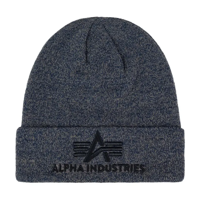 Alpha Muška kapa 3D BEANIE, Siva