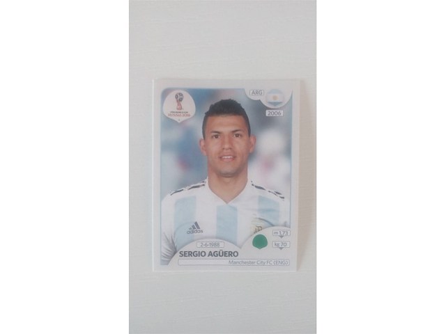 Panini FIFA 2018 Russia sličica broj 278