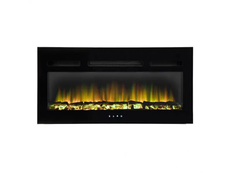 HOME Električni ugradni kamin 2000W FKKI05