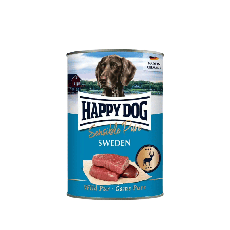 Happy Dog SWEEDEN KONZERVA DIVLJAČ 400G