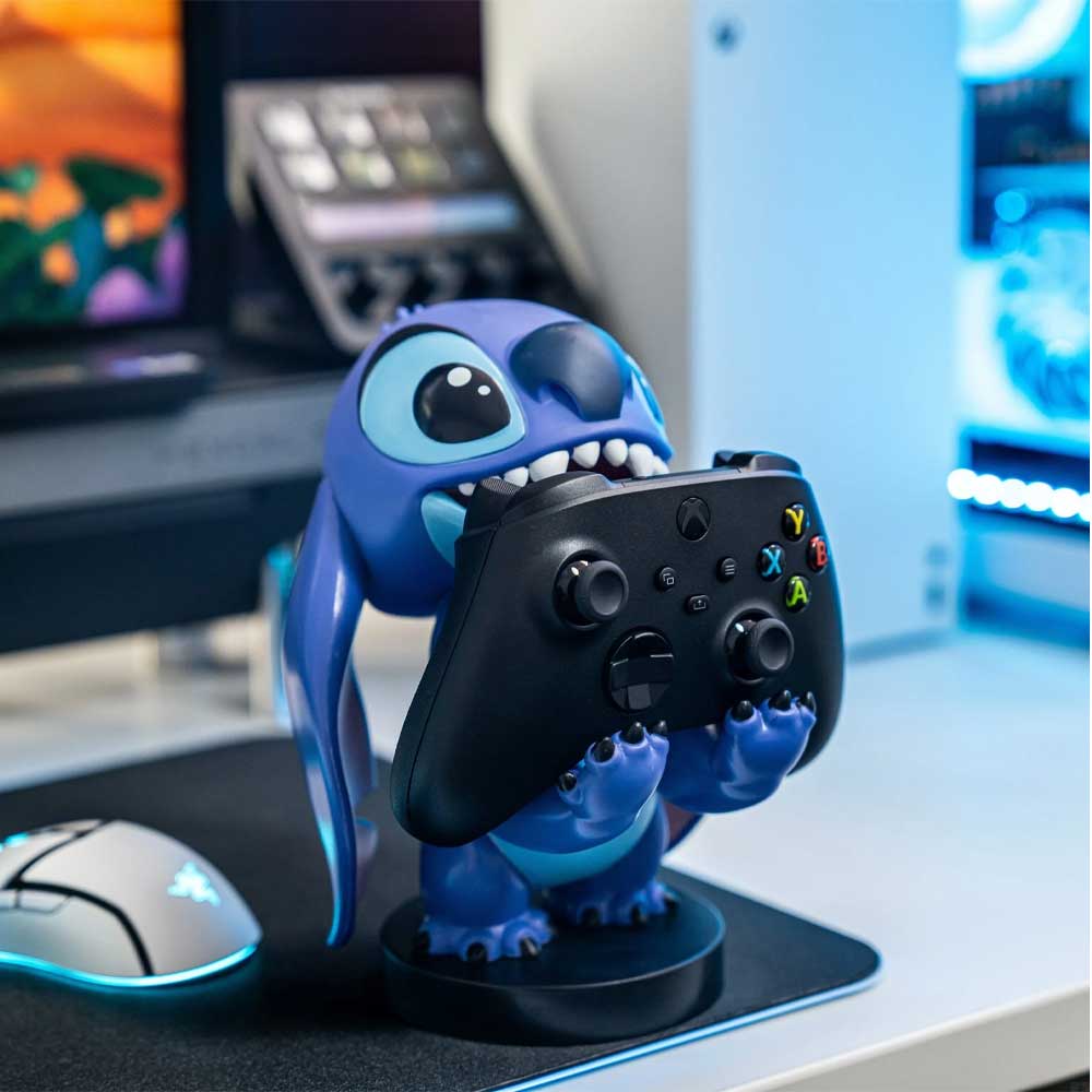 Lilo & Stitch: Smiley Stitch Cable Guys Controller Holder and Phone Stand
