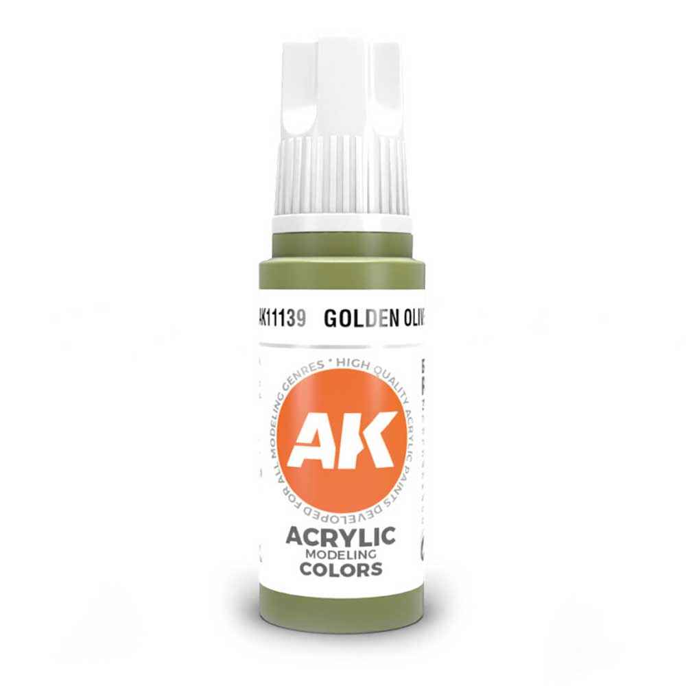 3GEN Acrylic Golden Olive 17ml