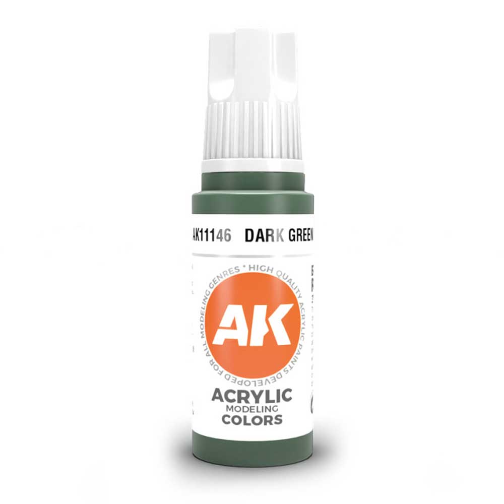 3GEN Acrylic Dark Green 17ml