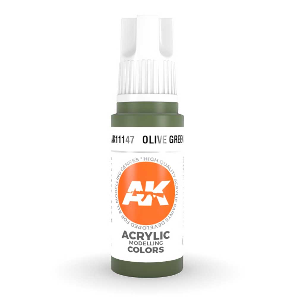3GEN Acrylic Olive Green 17ml