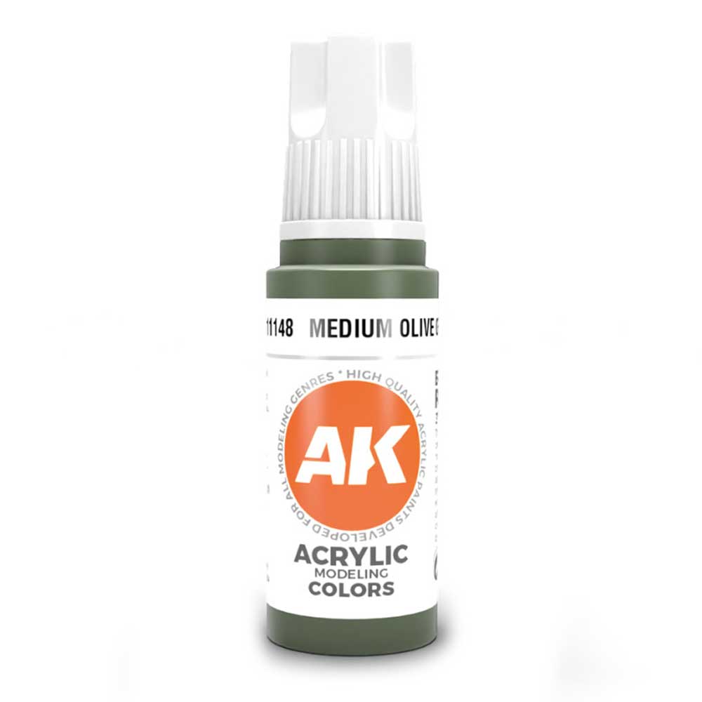 3GEN Acrylic Medium Olive Green 17ml