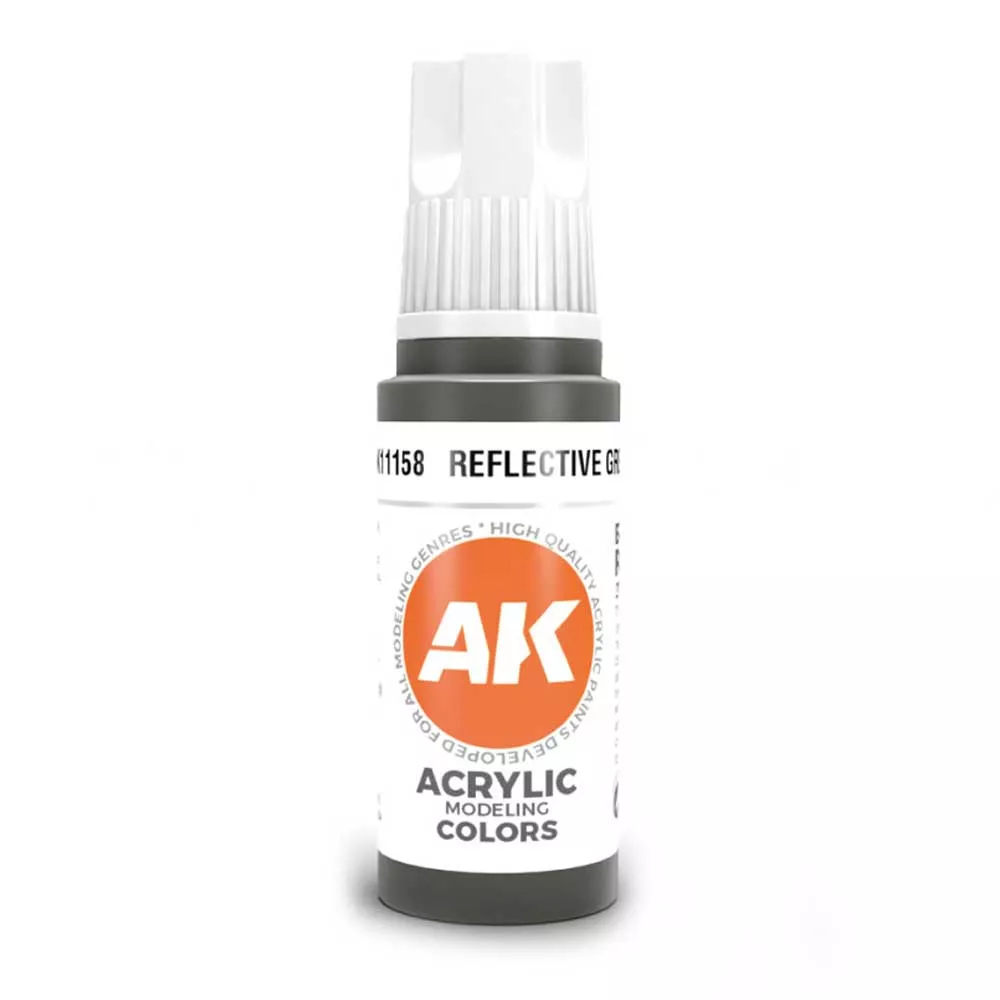3GEN Acrylic Reflective Green 17ml
