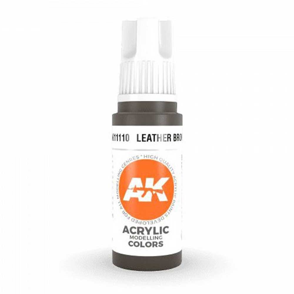 3GEN Acrylic Leather Brown 17ml