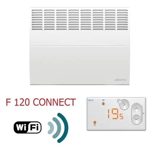 Norveški radijator ATLANTIC F120 Connect WiFi 1500W