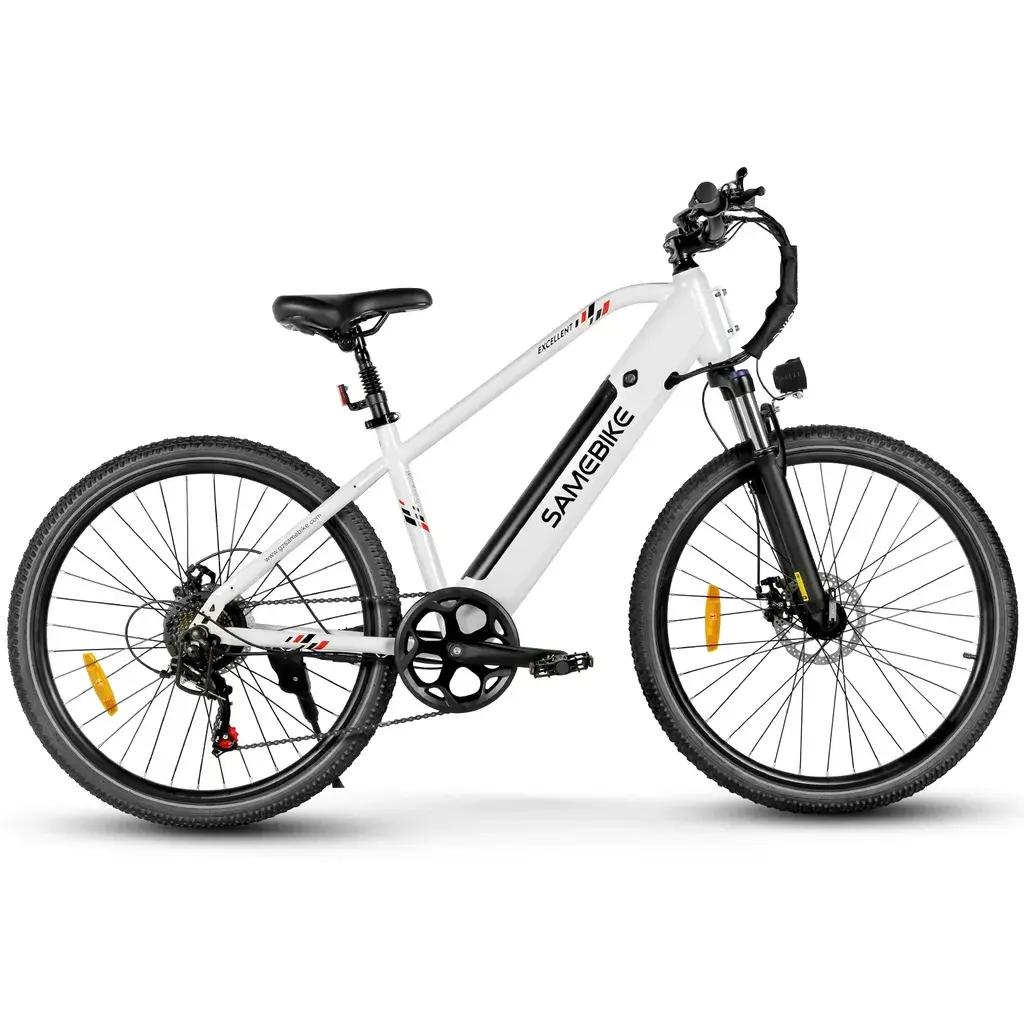 Samebike Električni bicikl RS-A01 Men, 26", Beli