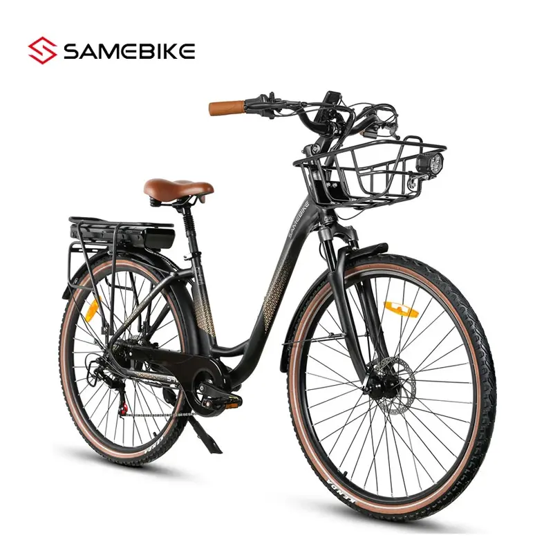 Samebike Električni bicikl RS-A07, 28", Crni