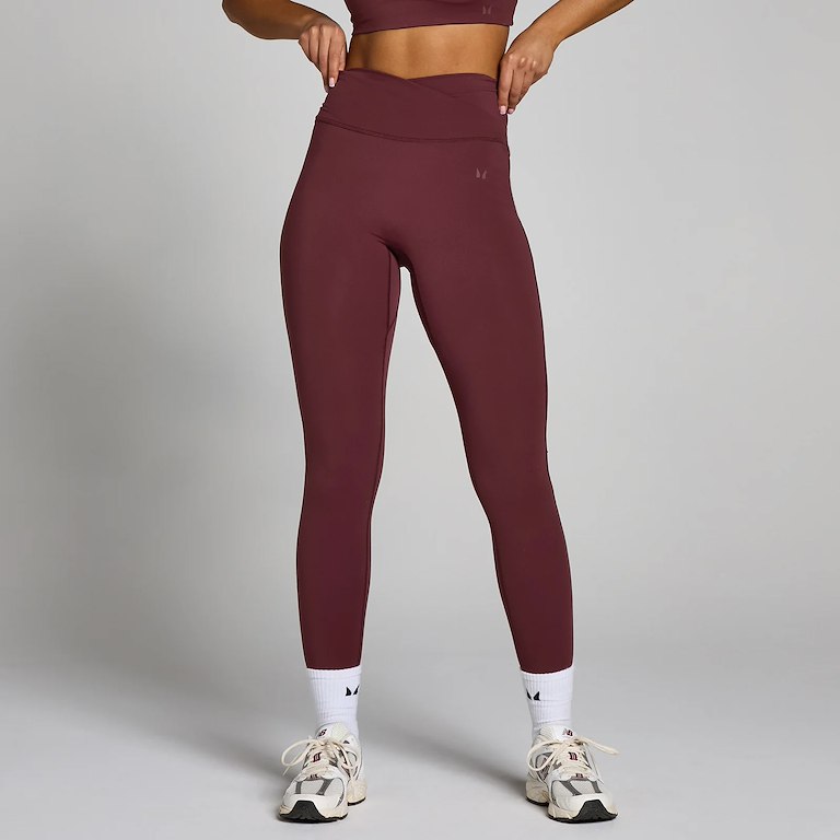 MP Women's Tempo Leggings − ženske helanke − tamnobordo