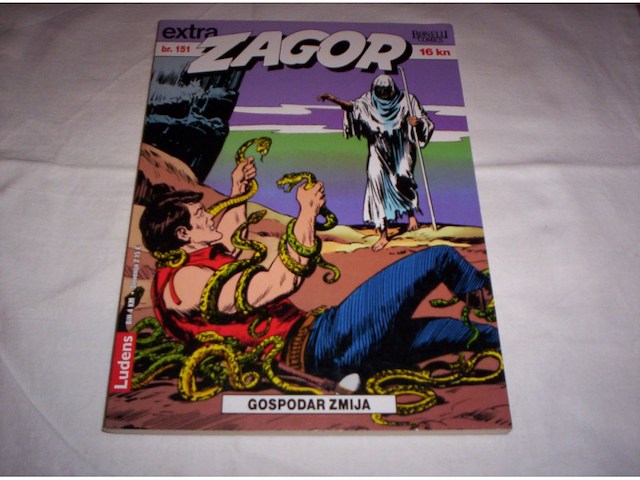 Zagor Extra broj 151 - Gospodar zmija