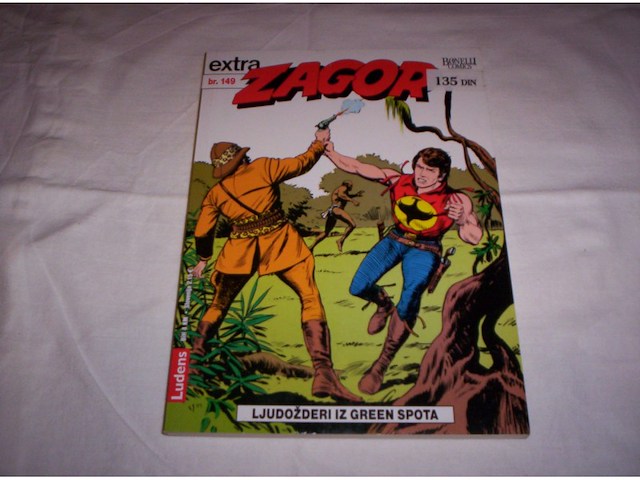 Zagor Extra broj 149 - Ljudožderi iz Green Spota