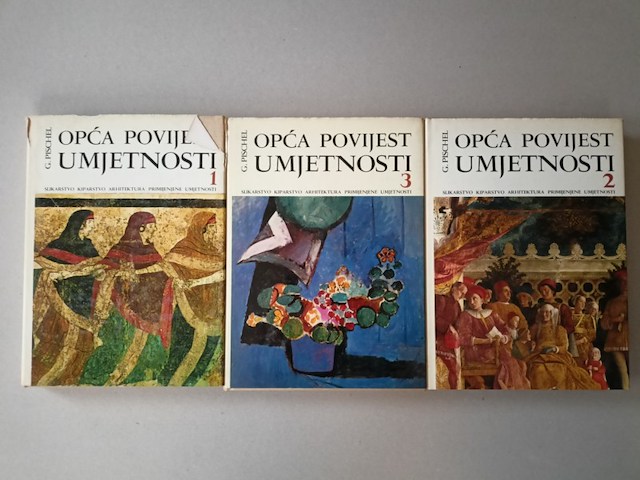 Opća povijest umjetnosti I, II i III - Gina Pischel