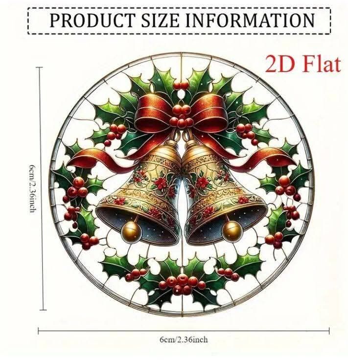 Drvene ploce sa Novogodisnjim motivima ima kanap za kacenje na zid