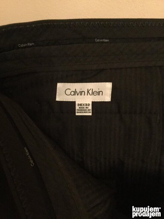 Original Calvin Klein pantalone 36 NOVE 100% cotton Polustruk 49cm