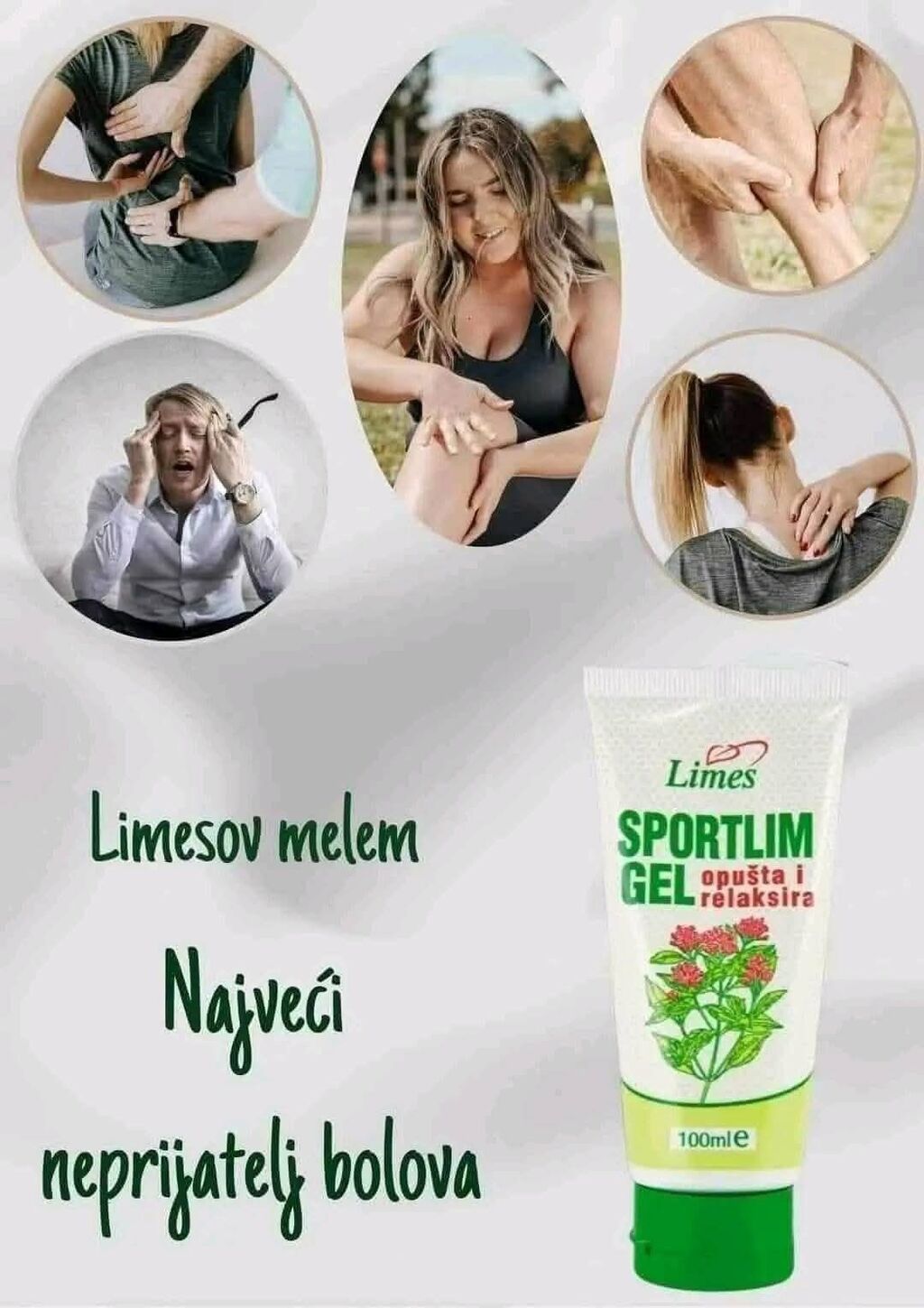 Limes Sportlim Gel – opušta i relaksira - Namenjen ublažavanju