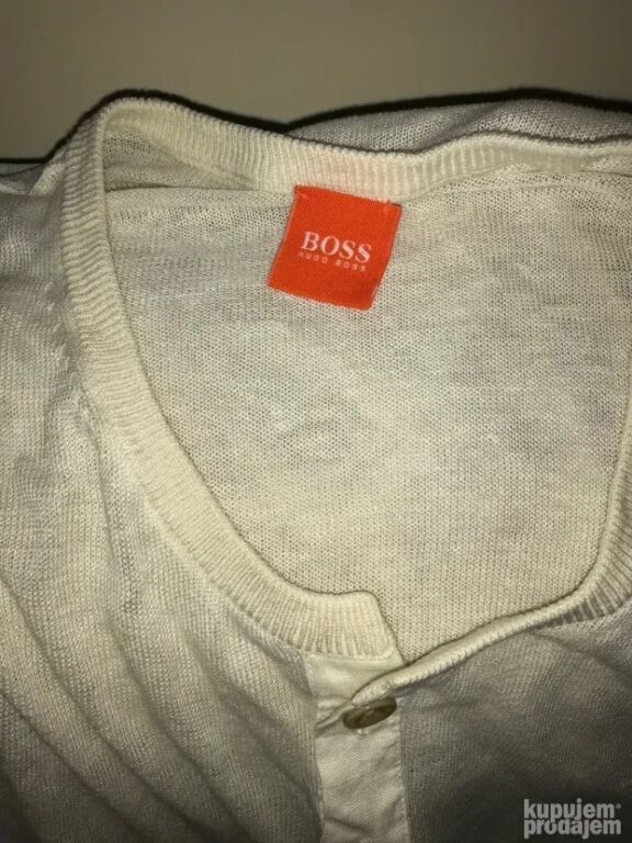 Originalni Hugo Boss duks - L PRAKTICNO NOV 100% LAN materijal