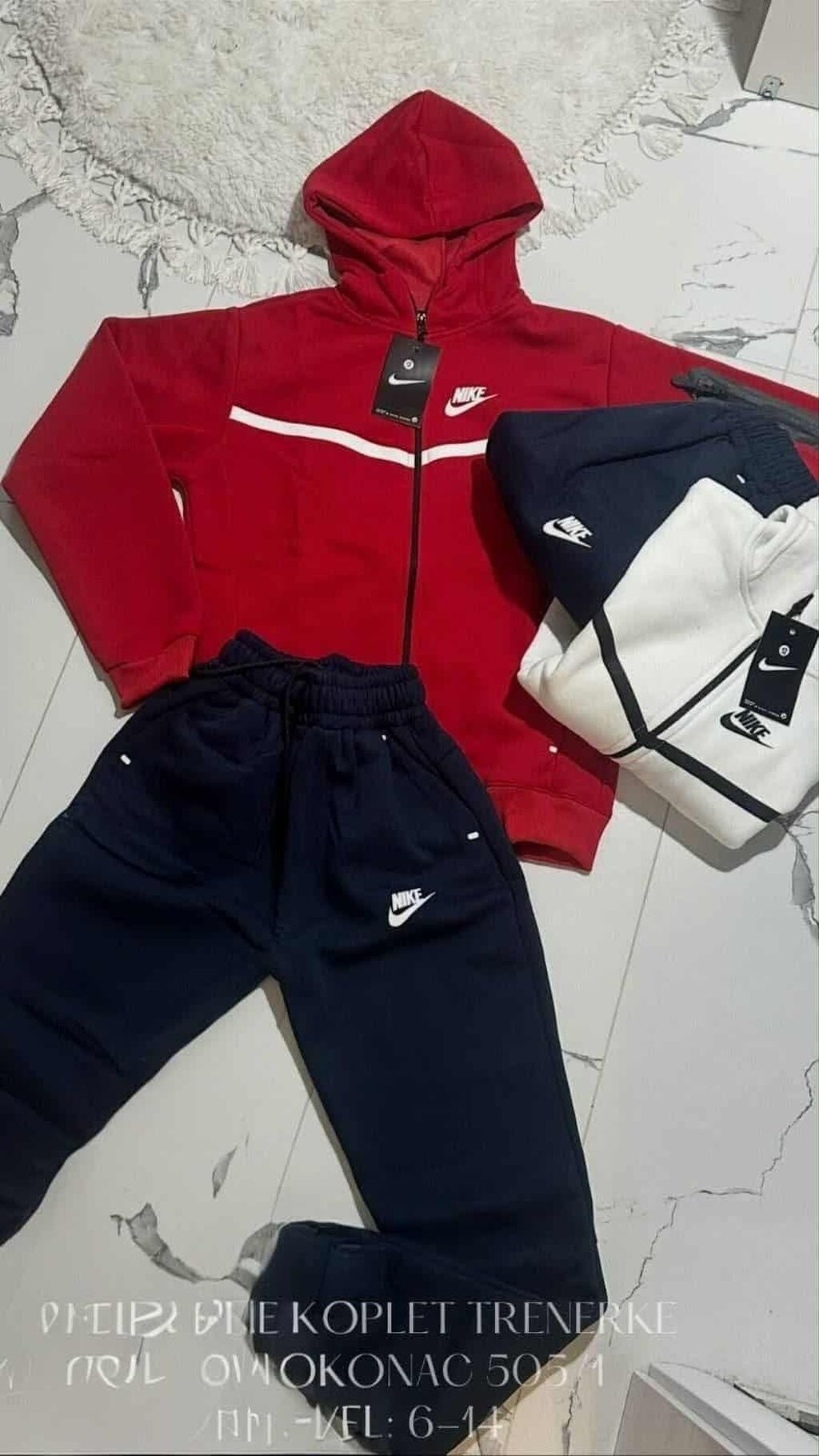 Dečiji komplet trenerke Nike – model “Trokonac 505/1”, veličine 6–14
