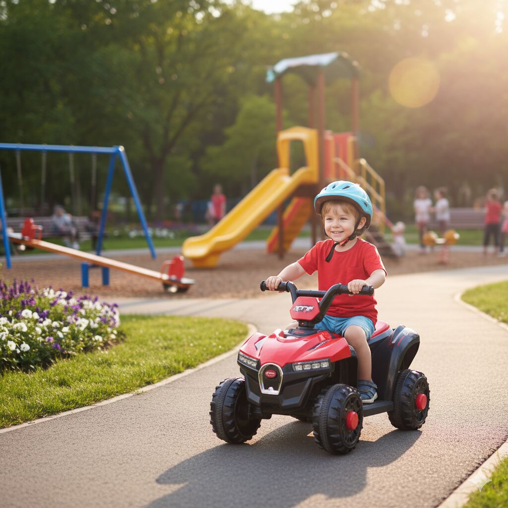 Dečiji električni mini bagi – ATV Model 138 - Namena: vožnja za