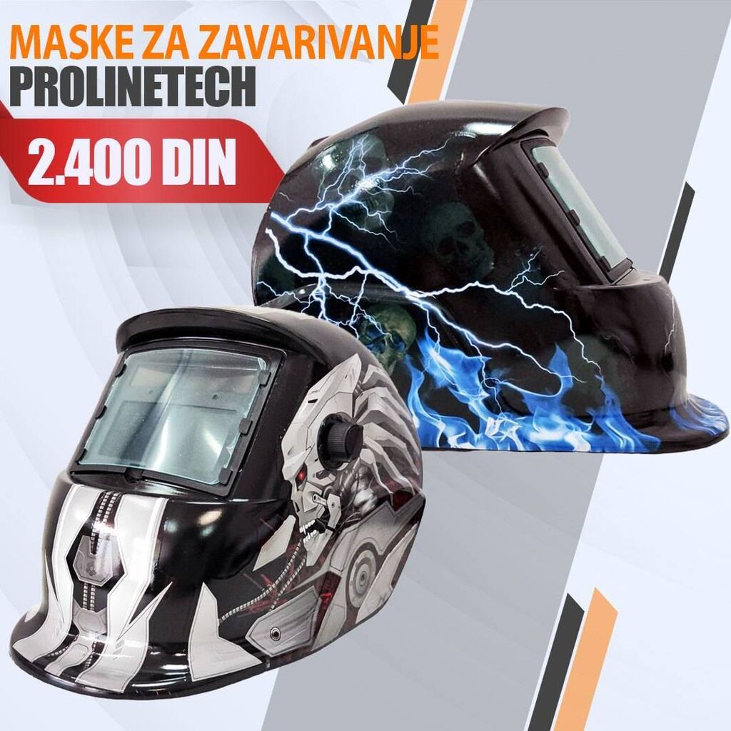 Maske za zavarivanje PROLINETECH - Modeli sa automatskim