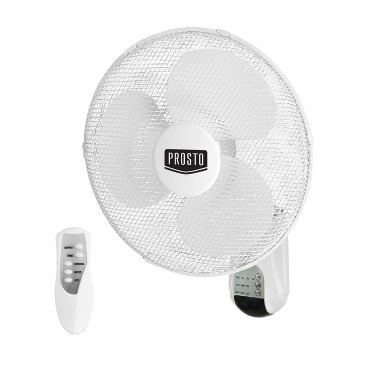 Zidni ventilator sa daljincem, 40cm, 50W