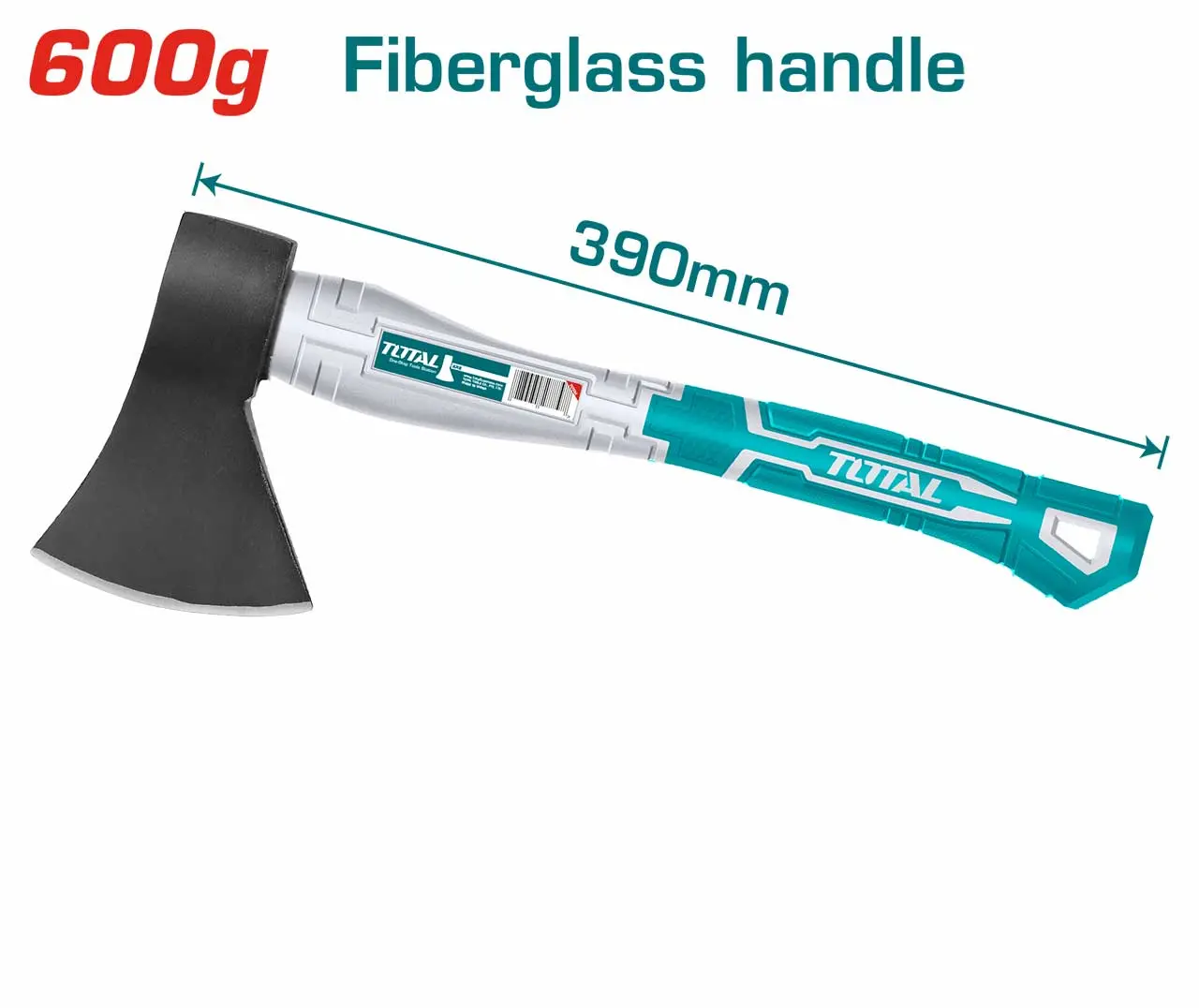 Total Sekira firberglas THTS78600, 600g, 39cm