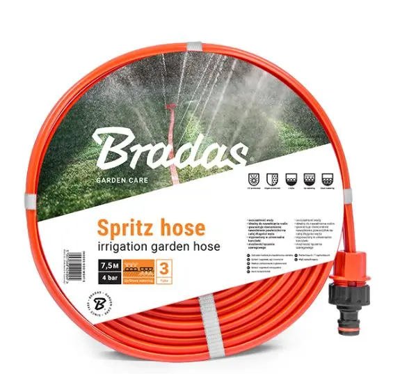 Bradas Crevo Spritz hose sa 3 kanala WSH15, 15 m