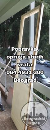 Popravka sanacija drvenih prozora vrata stolarije BEOGRAD